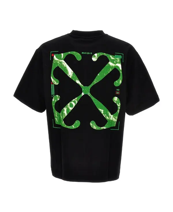 Off-White Logo-embroidered T-shirt