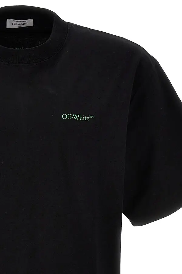 Off-White Logo-embroidered T-shirt