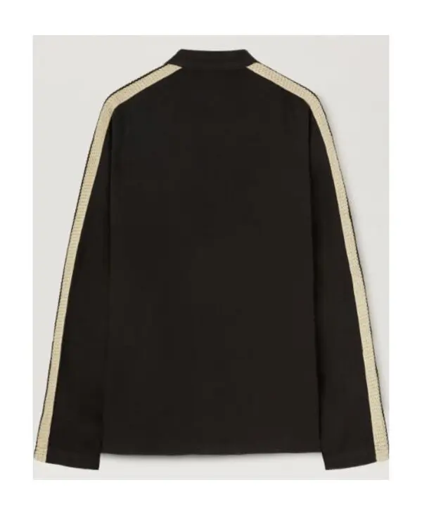 Palm Angels Pa Monogram Printed Long-sleeved Shirt