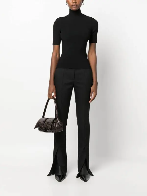 Off-White High Waisted Straight-leg Pants