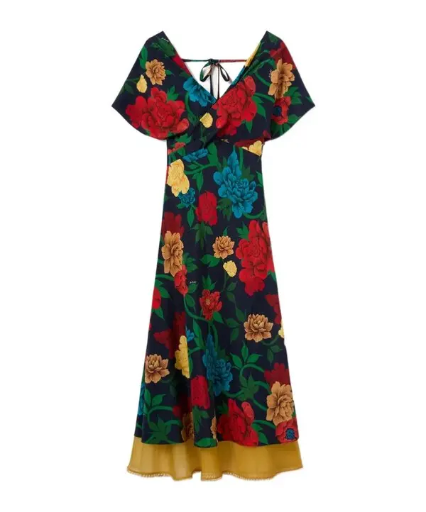 La DoubleJ Floral A-line Dress