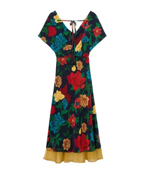 La DoubleJ Floral A-line Dress