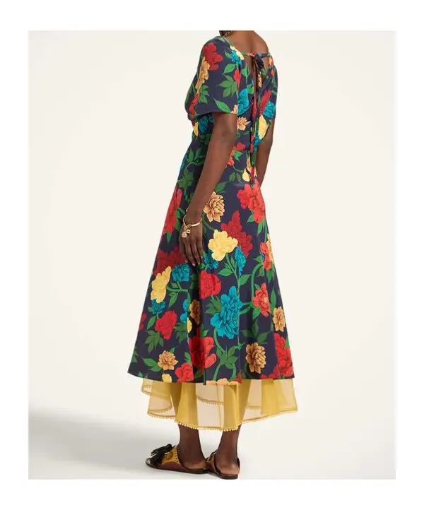 La DoubleJ Floral A-line Dress