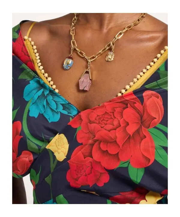 La DoubleJ Floral A-line Dress