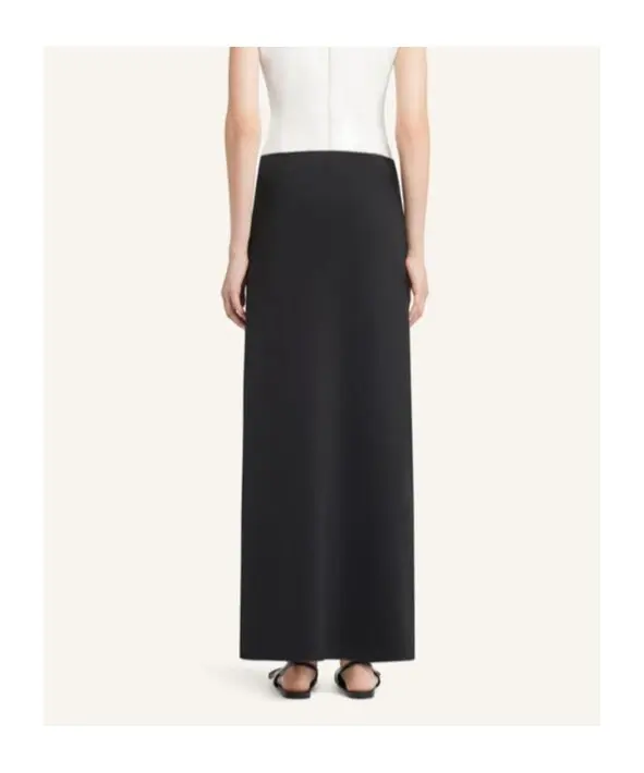 COURREGES Buttoned Long Skirt