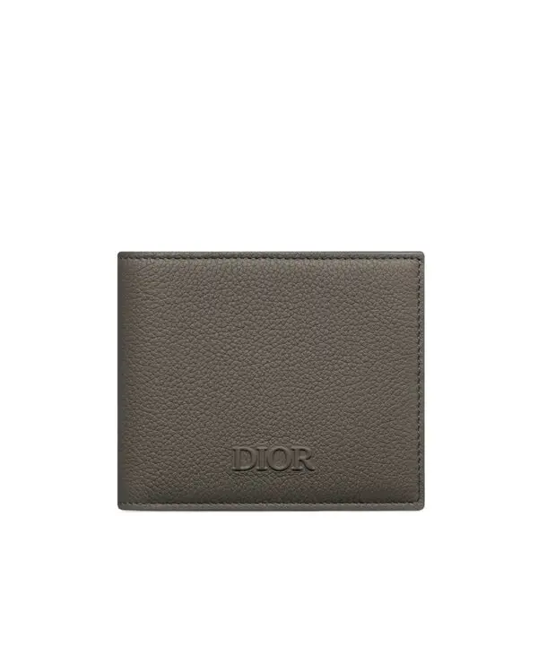 Dior Privé Bifold Wallet - Grey
