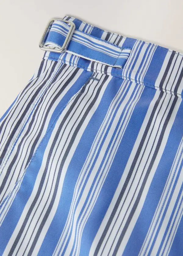 Loro Piana Striped Swimming Trunks