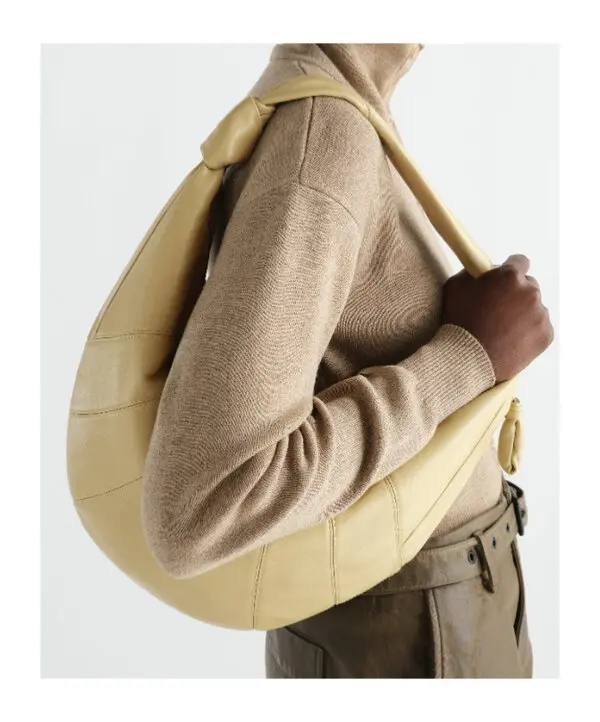 LEMAIRE Fortune Croissant Bag In Leather