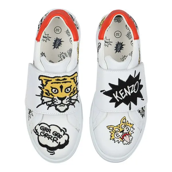 Kenzo Round Toe Casual Shoes