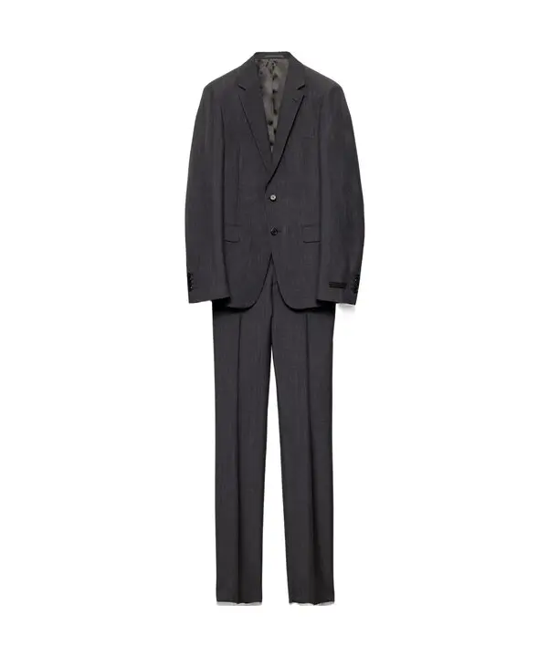 Prada Wool And Mohair Single-breasted Suit