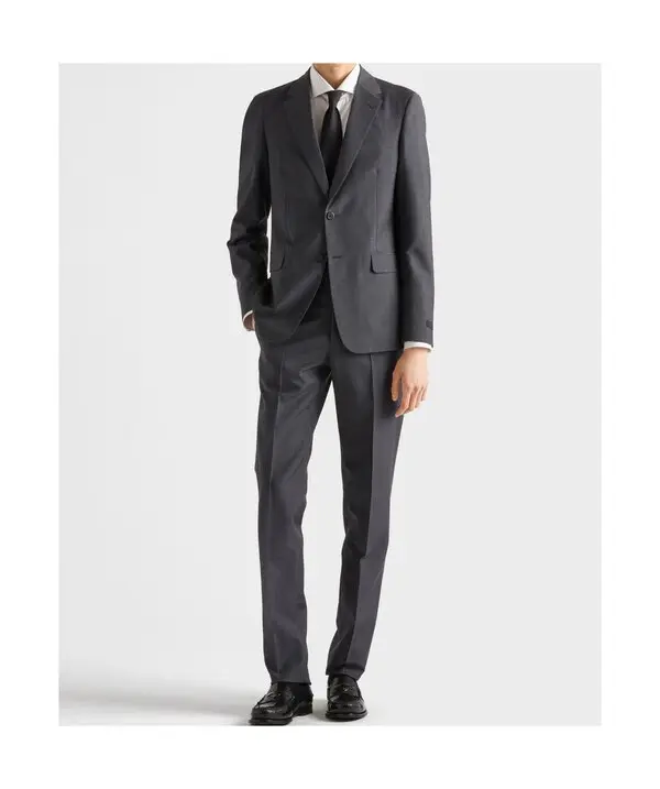 Prada Wool And Mohair Single-breasted Suit