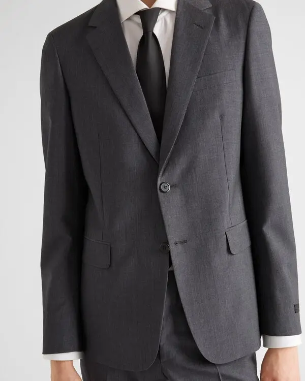 Prada Wool And Mohair Single-breasted Suit