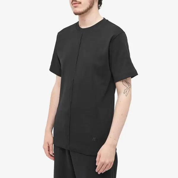 Helmut Lang Logo-embroidered Cotton T-shirt