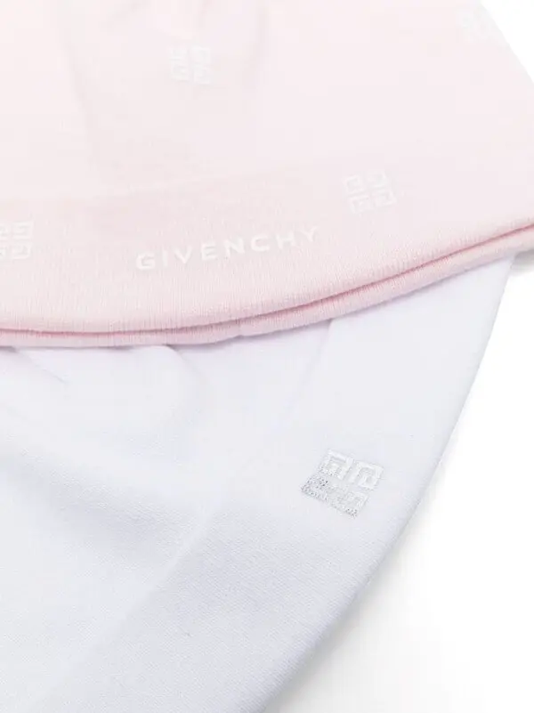 Givenchy 4g Ribbed-knit Pull-on Hats