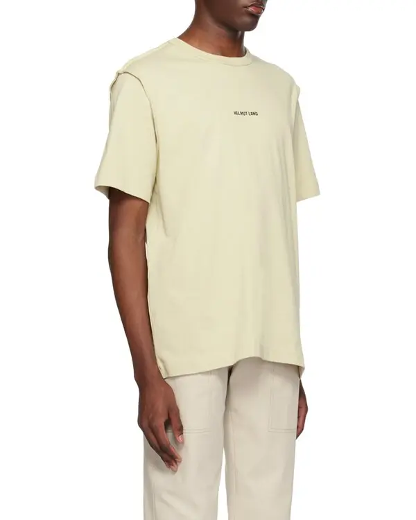 Helmut Lang Inside Out Logo Crewneck T-shirt
