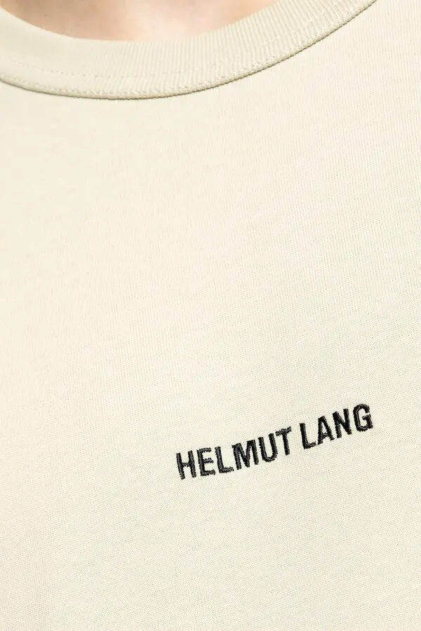 Helmut Lang Inside Out Logo Crewneck T-shirt