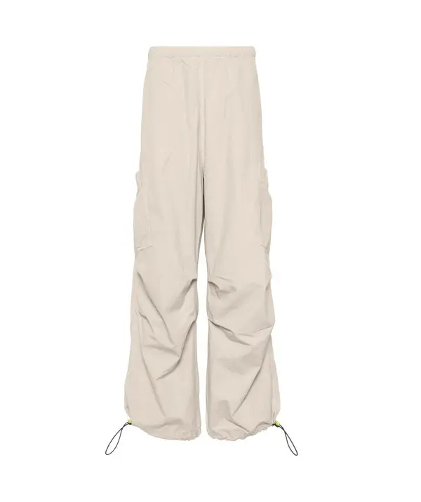 BARROW Panelled Cotton Wide-leg Trousers