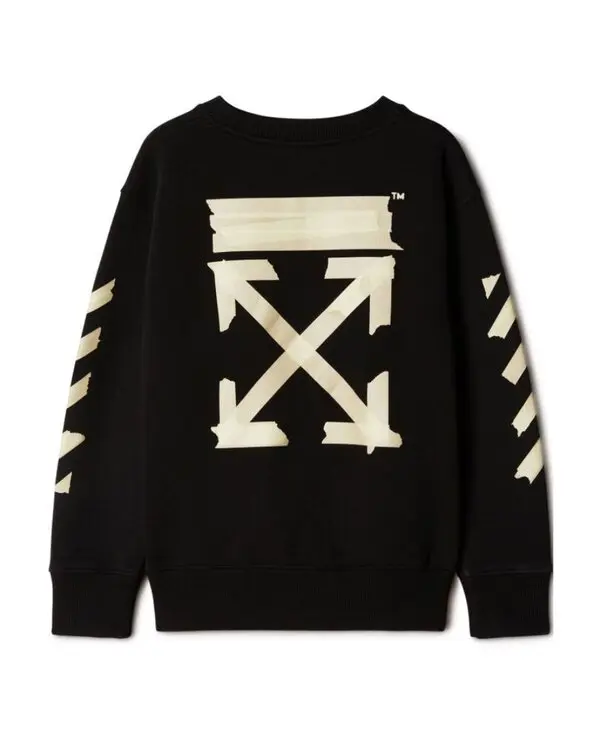 Off-White Logo-print Cotton Sweatshirt