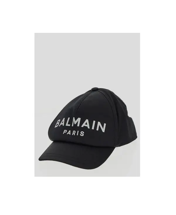 Balmain Logo-print Cotton Cap