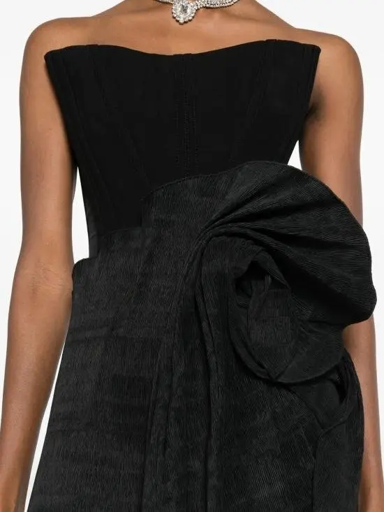 Magda Butrym Floral Knot Midi Skirt