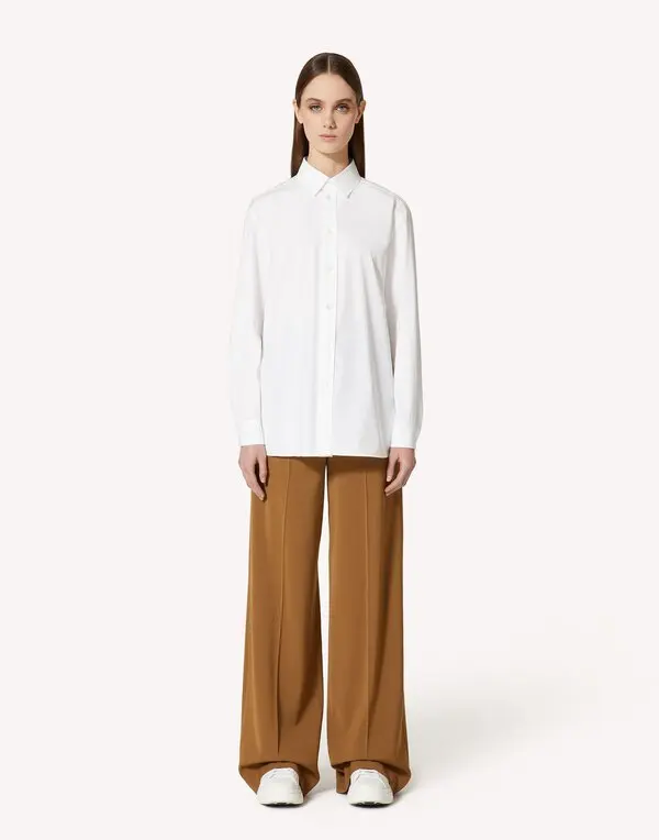 Red Valentino Large Profile Poplin Shirt