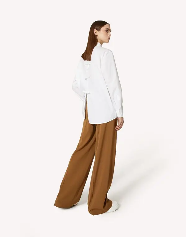Red Valentino Large Profile Poplin Shirt