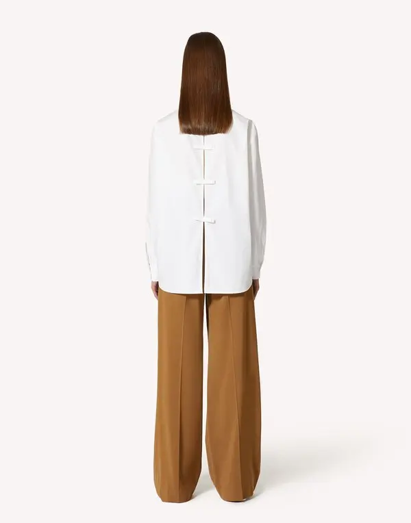 Red Valentino Large Profile Poplin Shirt