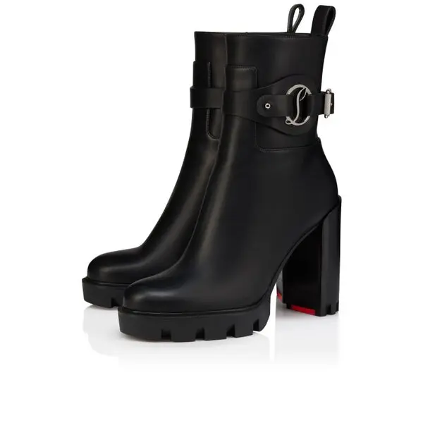 CHRISTIAN LOUBOUTIN Dianouchette Lug Ankle Boots