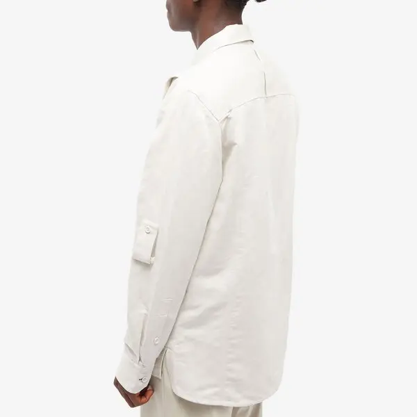 Helmut Lang Cotton-linen Twill Shirt