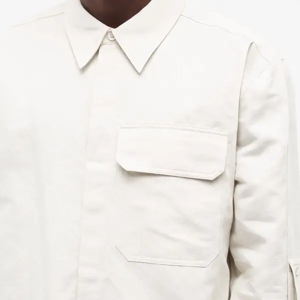Helmut Lang Cotton-linen Twill Shirt