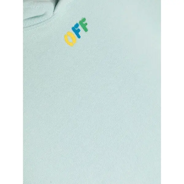 Off-White Diag-stripe-print Cotton Hoodie