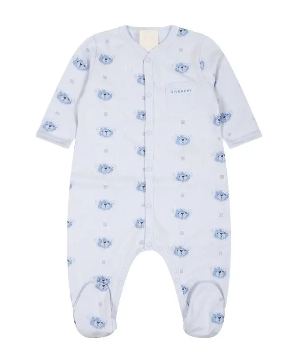 Givenchy Logo-print Cotton Babygrow
