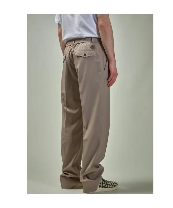 Moncler Gabardine Tailored Trousers
