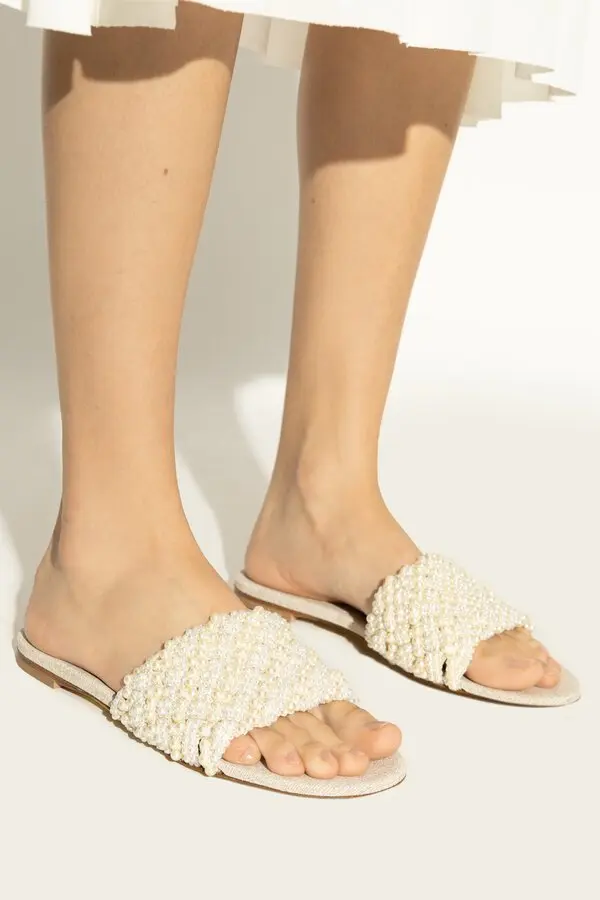 Casadei Pearlsway Flat Shoes