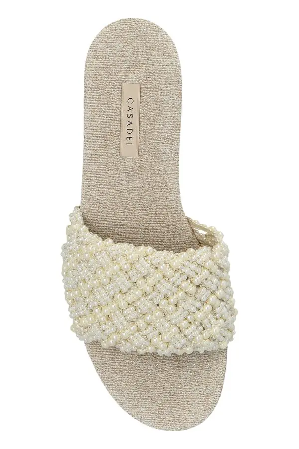 Casadei Pearlsway Flat Shoes