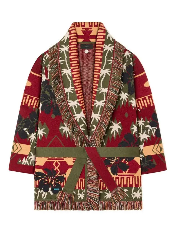 Alanui Hibiscus Bloom Cardigan
