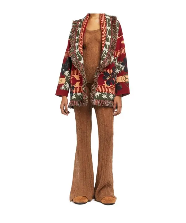 Alanui Hibiscus Bloom Cardigan
