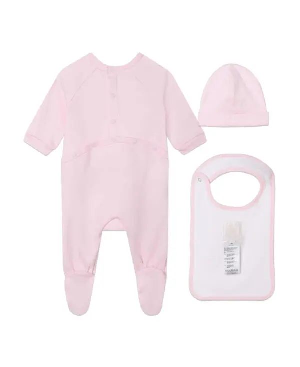 Givenchy Logo Patch Cotton Babygrow Set