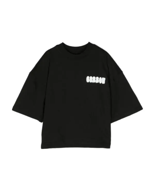 BARROW Rhinestone-embellished Logo-print T-shirt