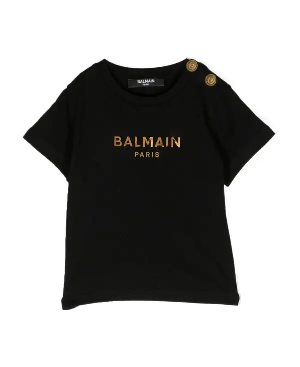 Balmain Logo-print Cotton T-shirt