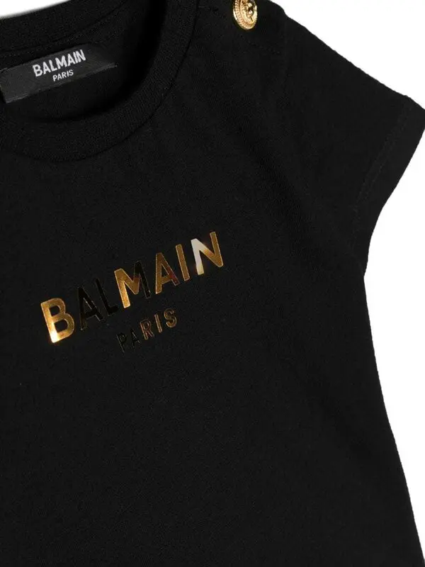 Balmain Logo-print Cotton T-shirt