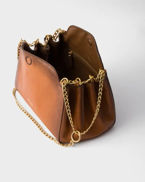 Prada Small Tumulte Leather Bag