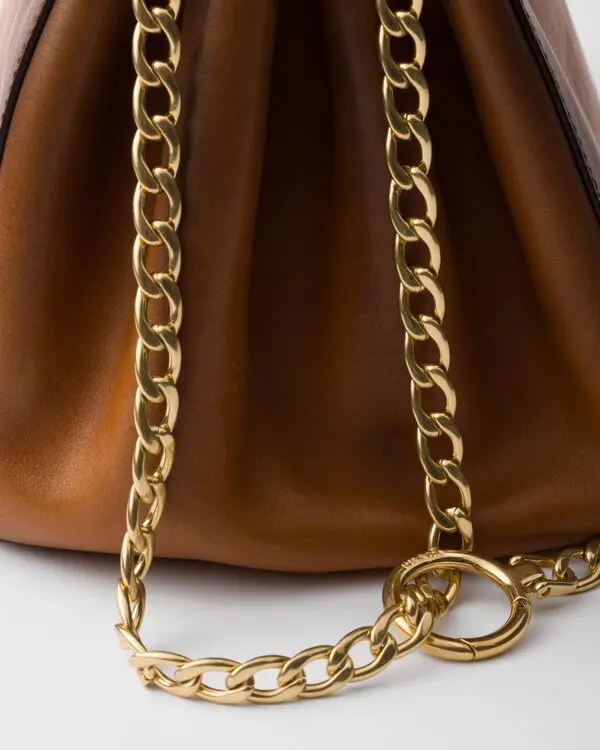 Prada Small Tumulte Leather Bag