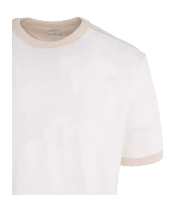 Eleventy Contrast Trim T-shirt