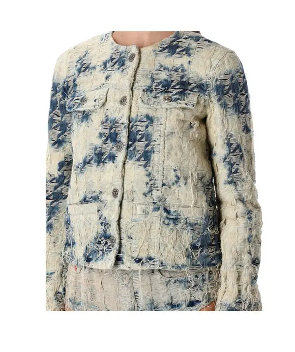 DIESEL® De-grafy-fsh Distressed Jacket