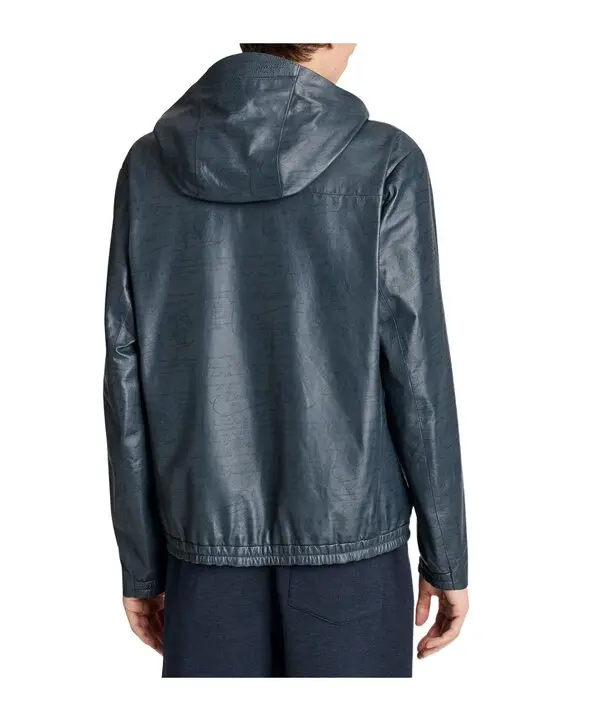 Berluti Long-sleeved Zipper Leather Jacket