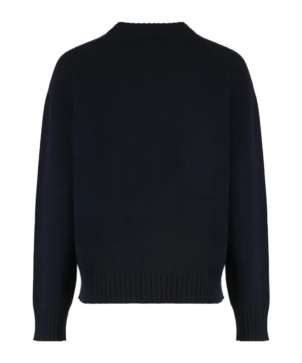 Fabiana Filippi Ribbed-knit Crew-neck Sweater