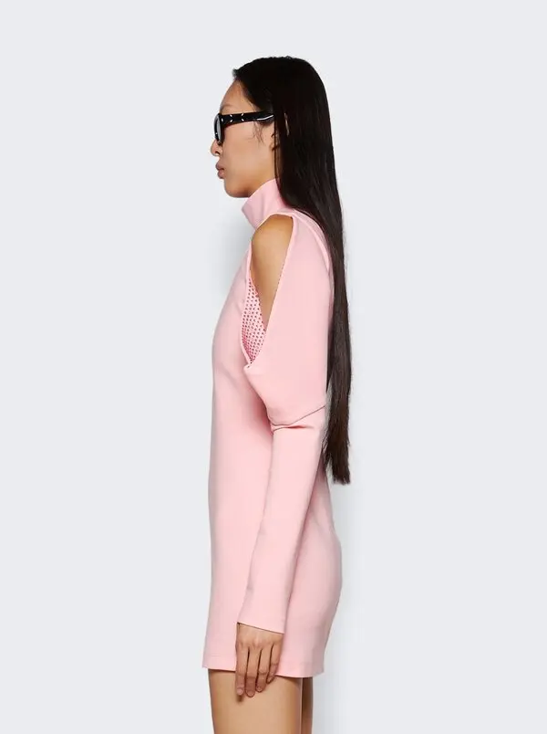 AREA Crystal-embellished Minidress
