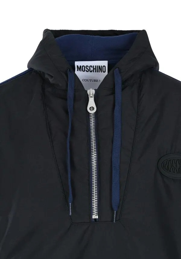 Moschino Colour-block Hooded Jacket