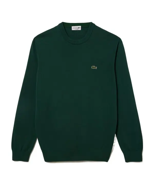 Lacoste Logo Patch Crewneck Sweatshirt